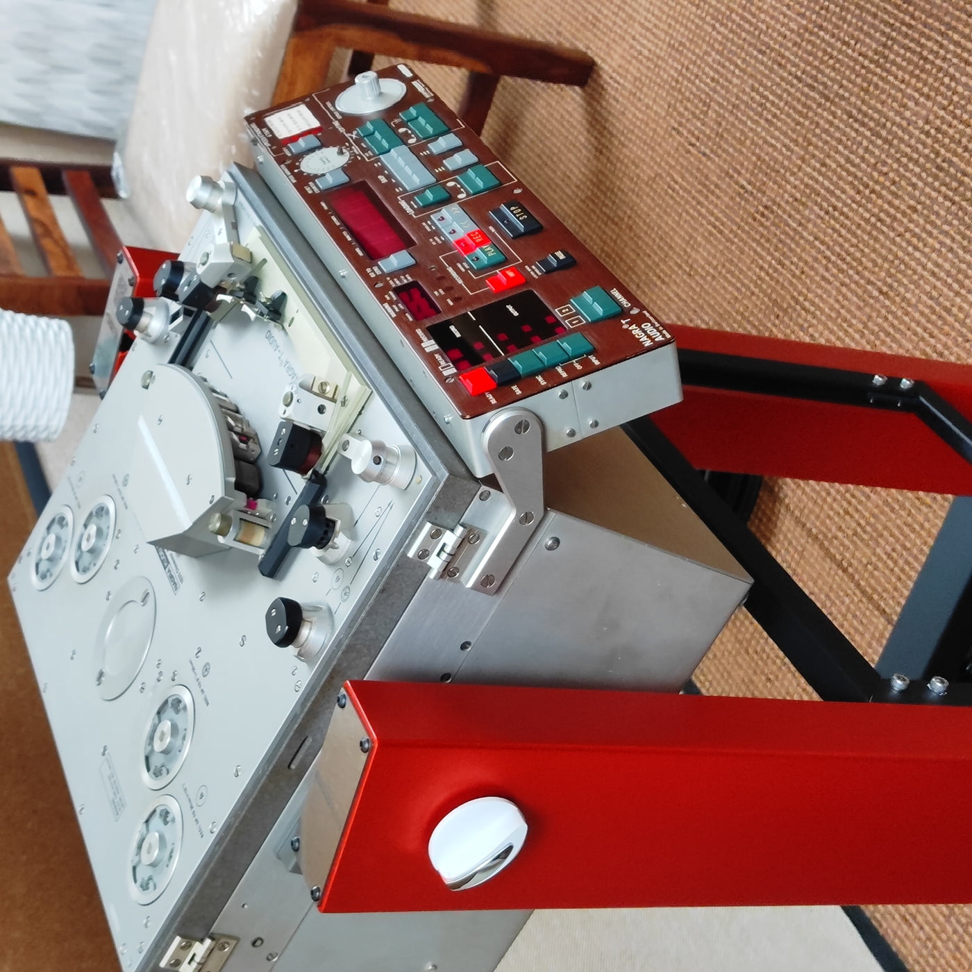 VAC - Custom Made Trolley for Reel-to-reel Tape Recorder - Nagra T ...