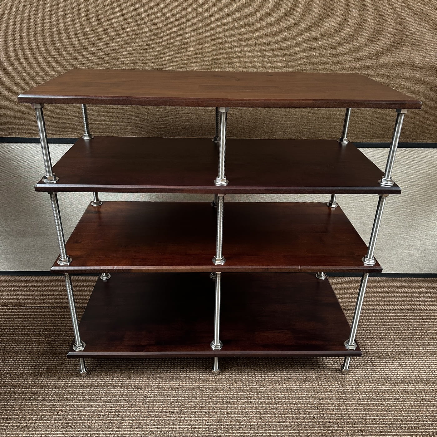 VAC - 4 Shelf Double Width - 42” x 20” AV Rack - AVR-4S-2C