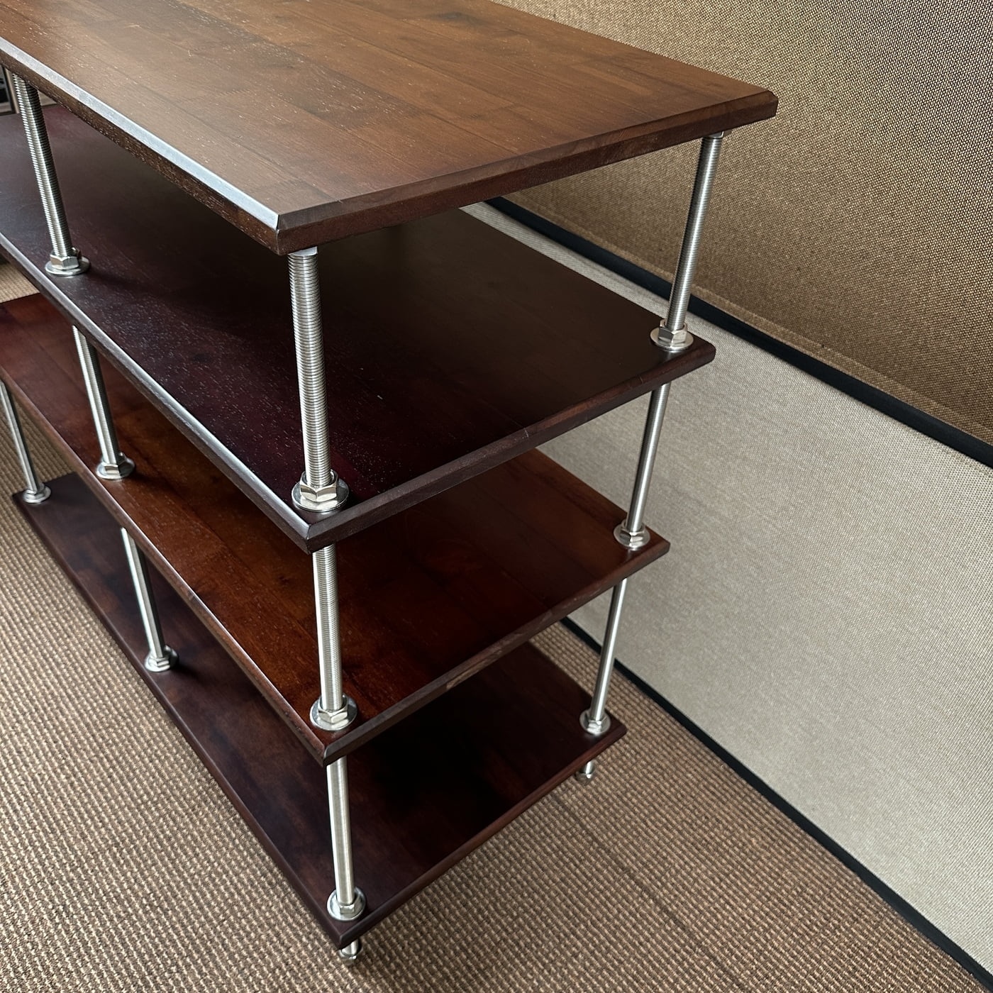 VAC - 4 Shelf Double Width - 42” x 20” AV Rack - AVR-4S-2C