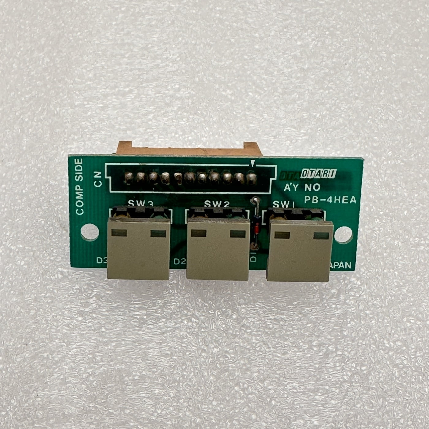 Otari MX-55 - Speed & Reel Size Selector Switch - ASSY No. - PB-4HEA