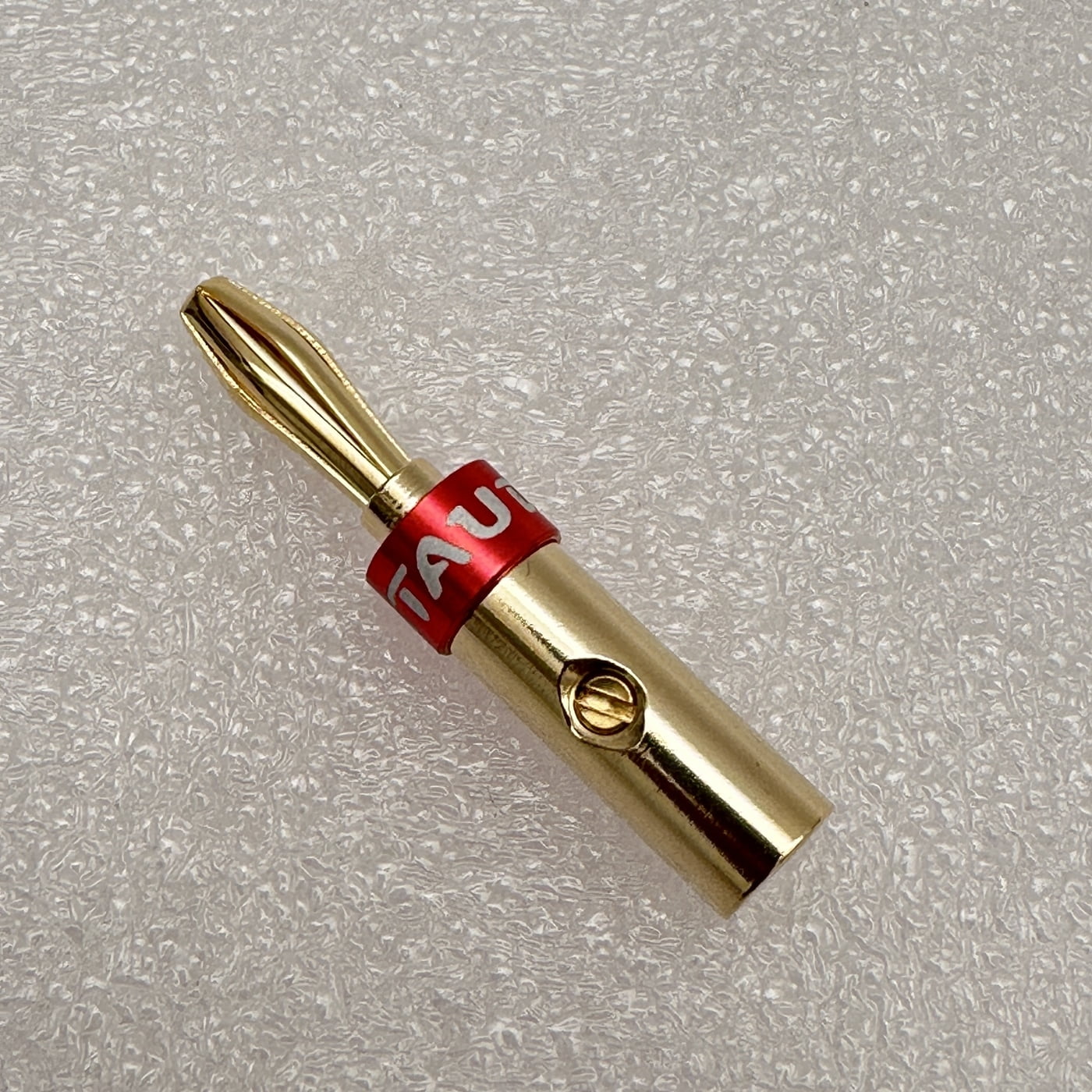 Banana Plug Gold Plated - Blue & Red Pair - BP-GBR-P