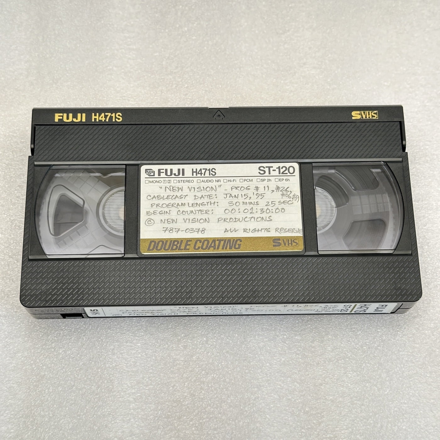 FUJI - S-VHS H471S - ST-120