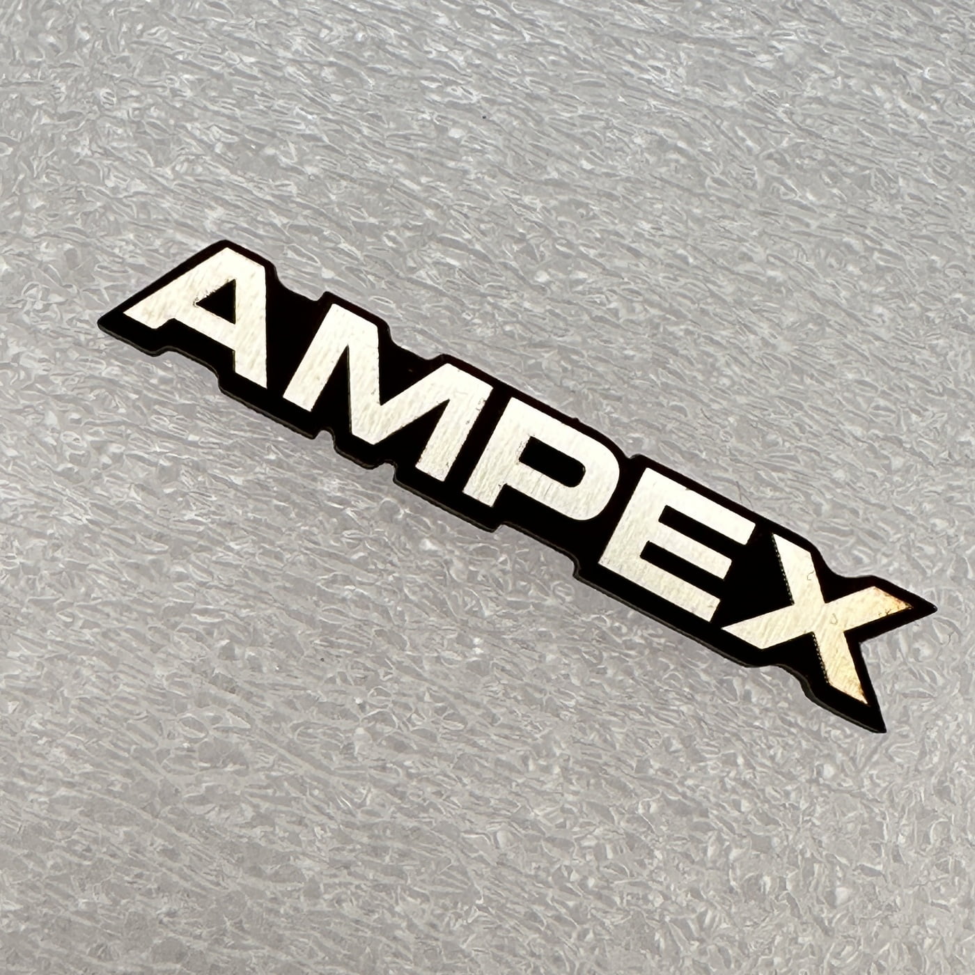 Replacement Metal Logo for Ampex - ML-AMPX-01