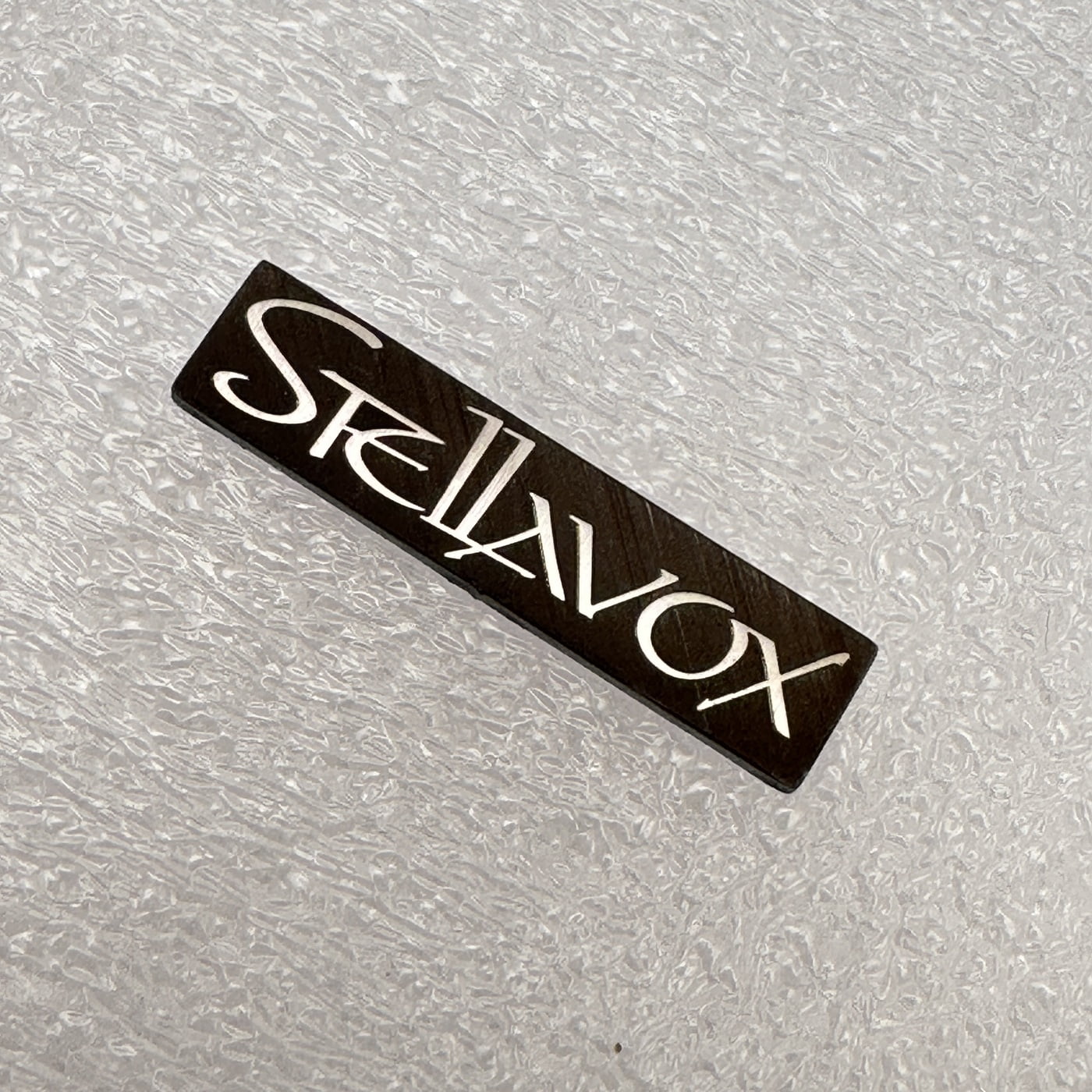 Replacement Metal Logo for Stellavox - ML-STV-01