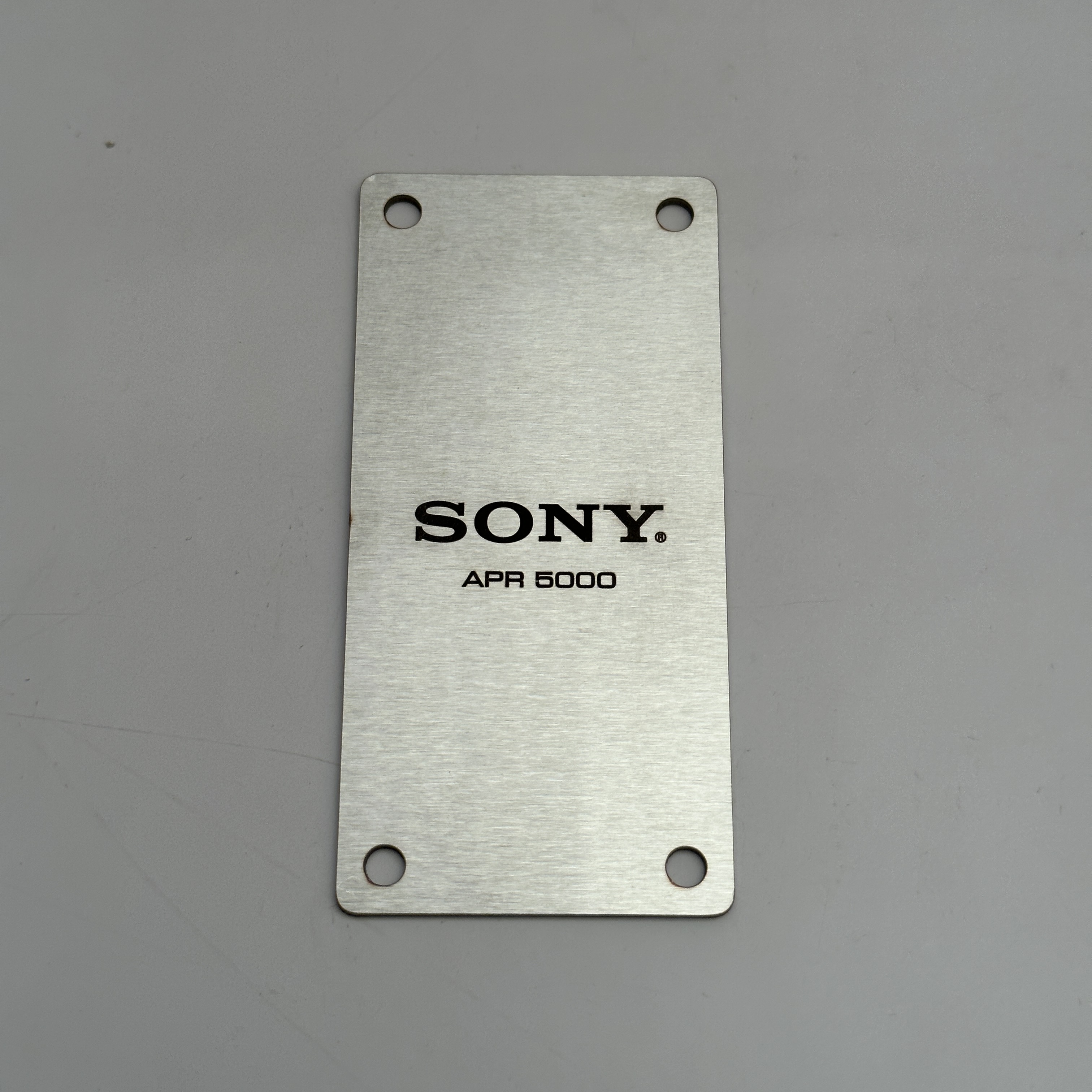 VAC - Custom Build Nameplate for Sony APR 5000 - NP-APR5K