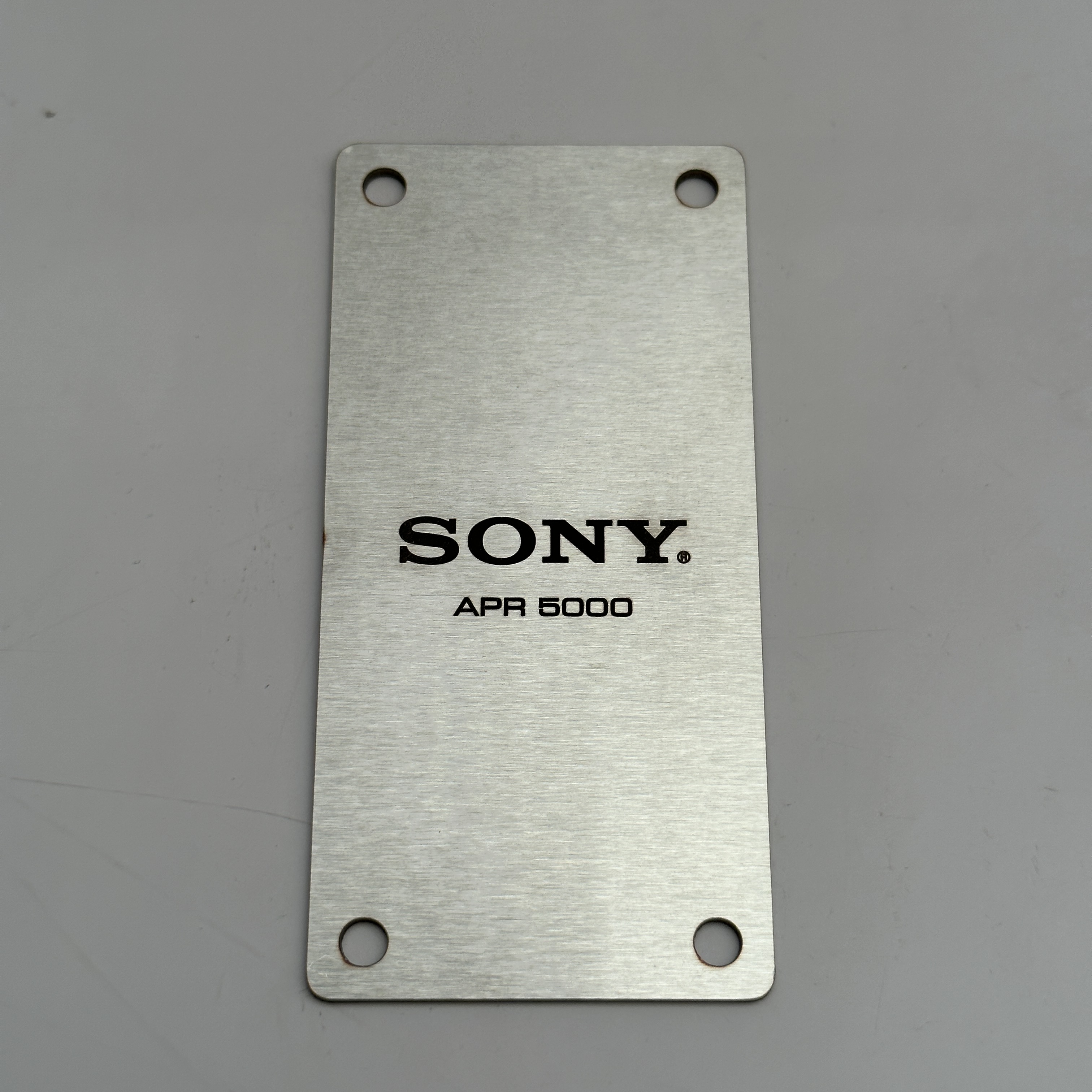 VAC - Custom Build Nameplate for Sony APR 5000 - NP-APR5K