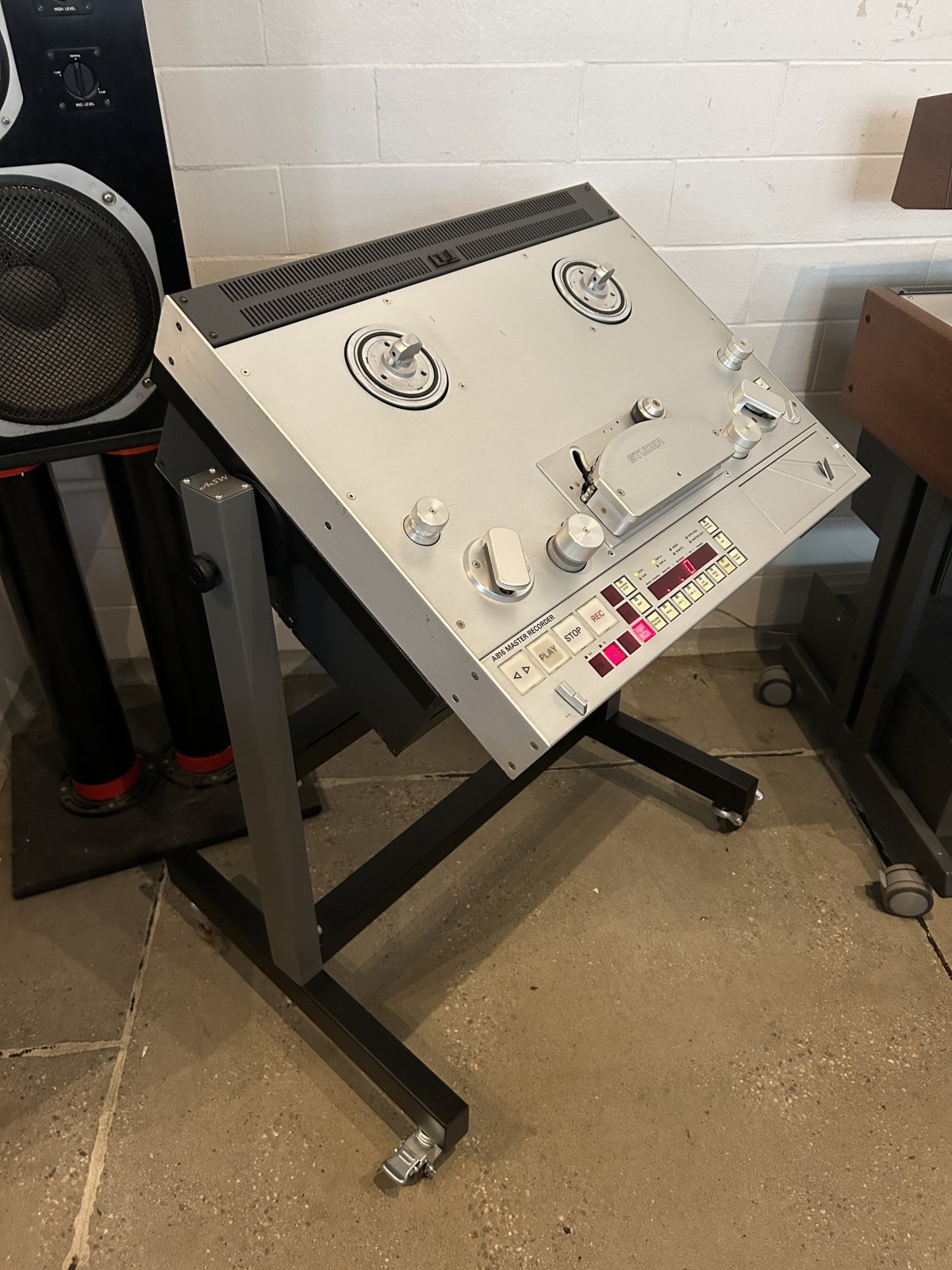 ASW - Studer A816 Tape Recorder - Trolley - A816