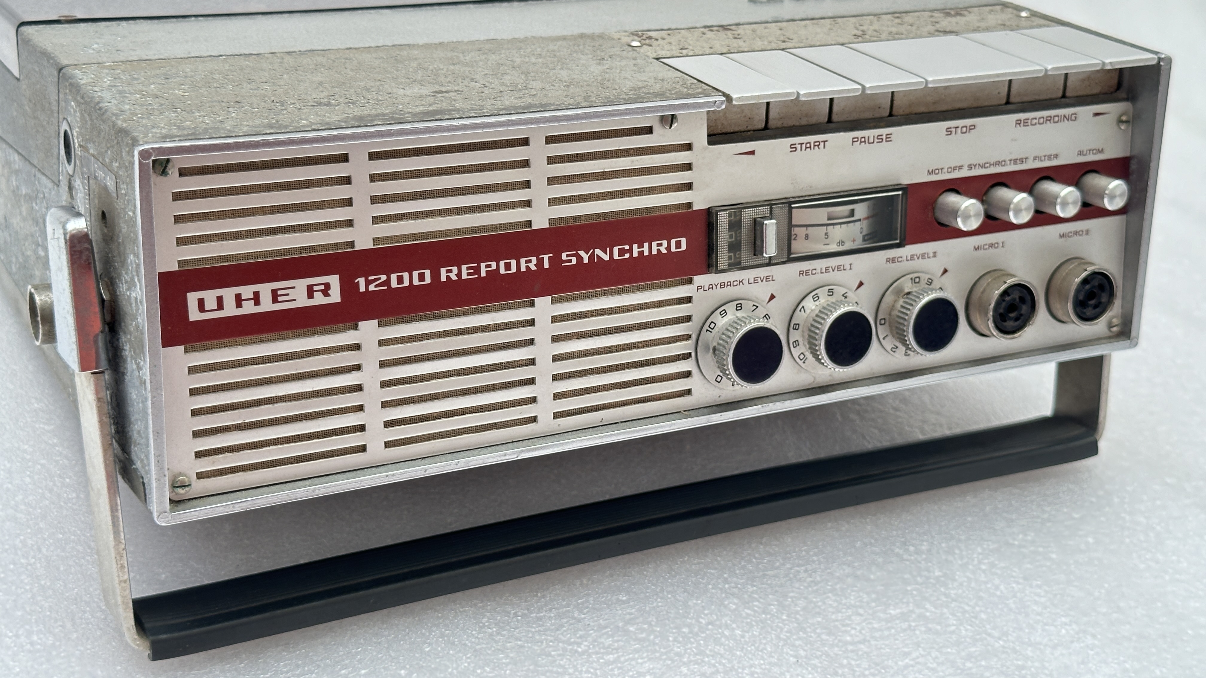 UHER 1200 Report Synchro Portable Reel-to-Reel Recorder (Non-Working ...