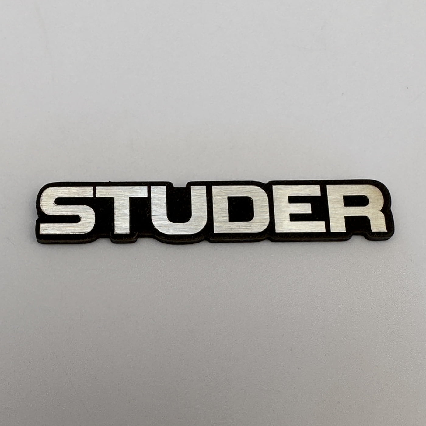 Replacement Metal Logo for STUDER - ML-SDR-01