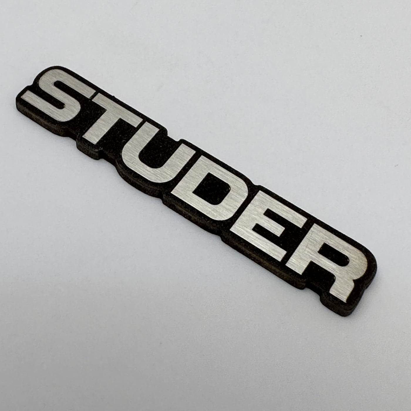 Replacement Metal Logo for STUDER - ML-SDR-01